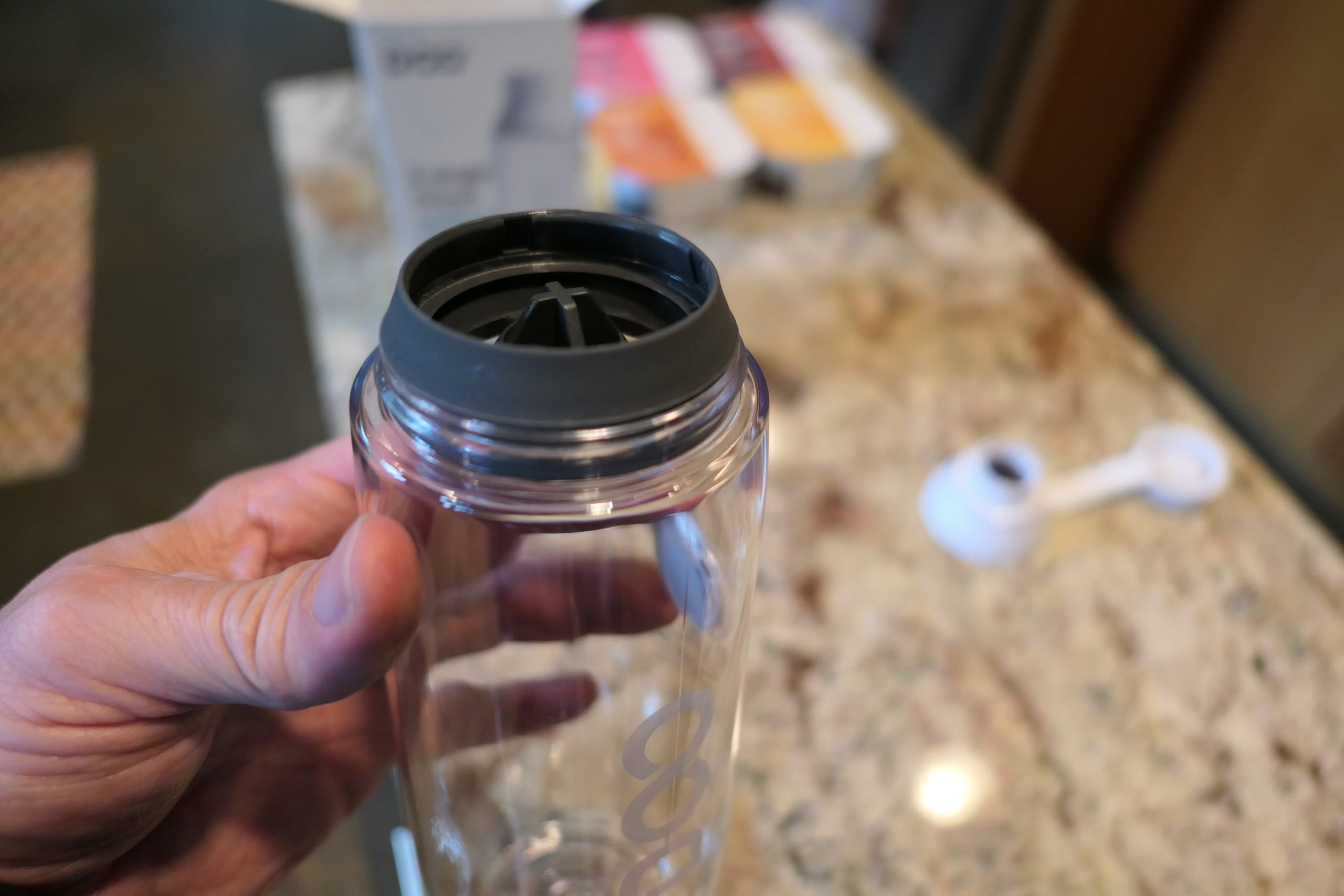 You can see the piercer on the insert